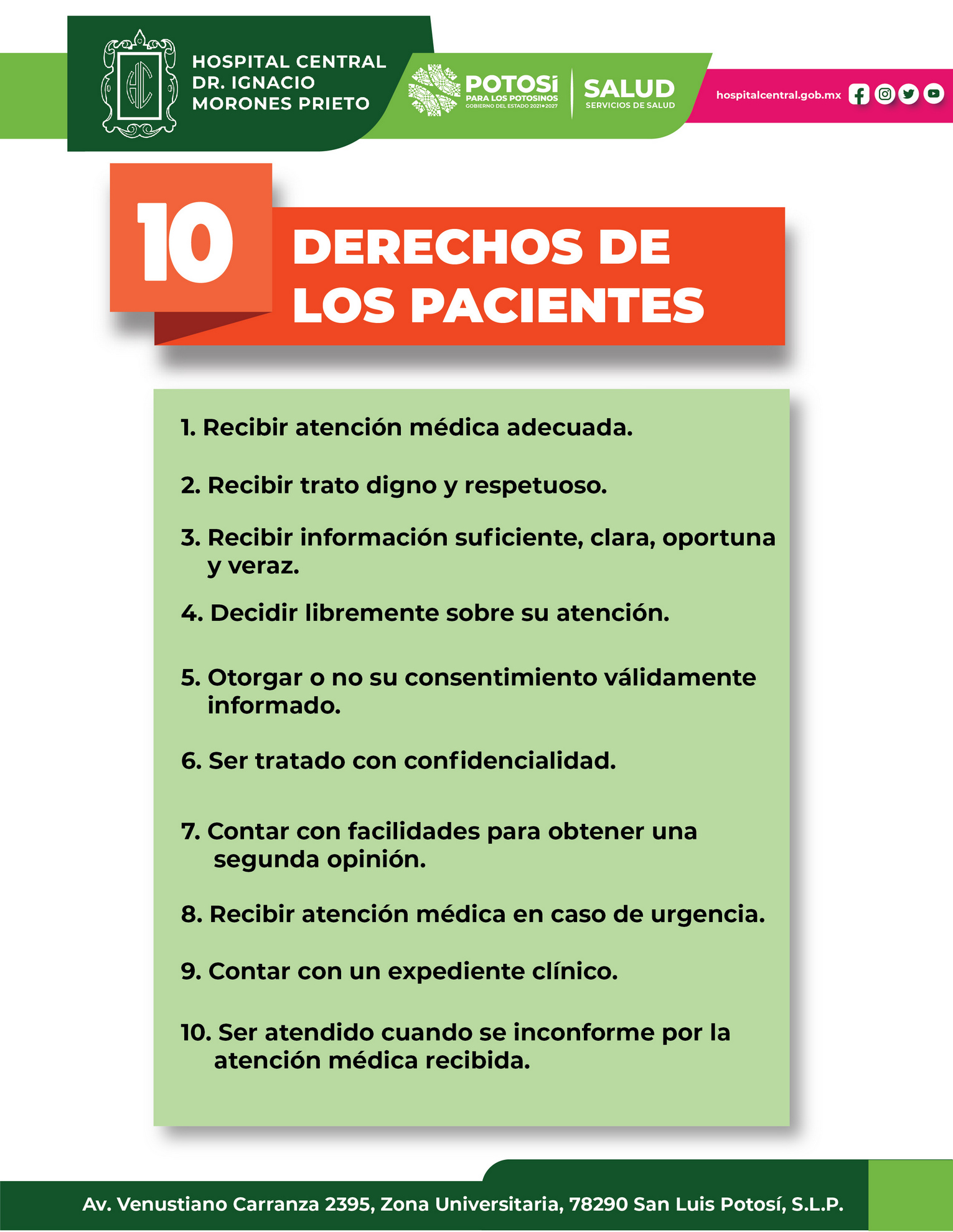 Hospital Central Dr. Ignacio Morones Prieto